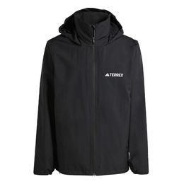 adidas terrex Outdoorjacke 'Essentials' Herren Gr&ouml;&szlig;e XS schwarz / wei&szlig;
