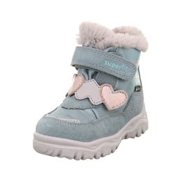 Superfit Snowboots 'HUSKY+' M&auml;dchen Gr&ouml;&szlig;e 19 hellgrau / mint / rosa