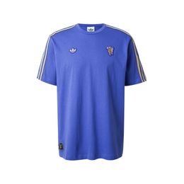 adidas Performance Funktionsshirt 'Manchester United Terrace Icons' Herren Gr&ouml;&szlig;e S gelb / violettblau