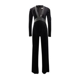 Warehouse Jumpsuit 'Hotfix' Damen Gr&ouml;&szlig;e XS schwarz / silber