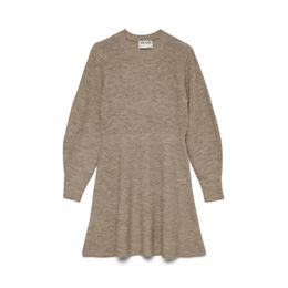 V&eacute;ro Moda Vero Moda Kleid 'VMAWANGALINA' Damen Gr&ouml;&szlig;e L dunkelbeige