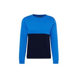 lmtd LIMITED BY NAME IT LMTD Sweatshirt 'TRAY' Herren Gr&ouml;&szlig;e M blau / navy / wei&szlig;