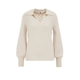 WE Fashion Pullover Damen Gr&ouml;&szlig;e XS hellbeige