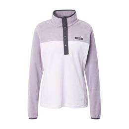 Columbia Sportpullover 'Benton Springs' Damen Gr&ouml;&szlig;e L aubergine / flieder / pastelllila