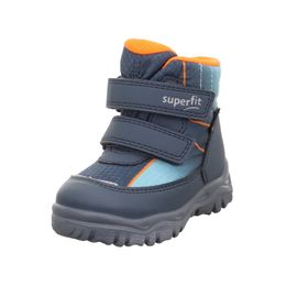 Superfit Stiefel 'HUSKY+' Jungen Gr&ouml;&szlig;e 30 navy / hellblau / orange