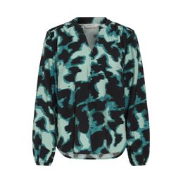 B.Young Bluse 'BYIBINE' Damen Gr&ouml;&szlig;e XXXL petrol / mint / schwarz