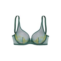 Lascana BH Damen Gr&ouml;&szlig;e 75 gelb / gr&uuml;n