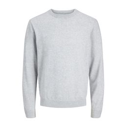 Jack & Jones Jack & Jones Pullover 'JJEPerfect' Herren Gr&ouml;&szlig;e M hellgrau