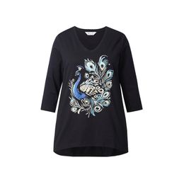 MIAMODA Shirt female Black size 60