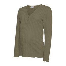 MAMALICIOUS Umstand Shirt Damen Gr&ouml;&szlig;e XS khaki