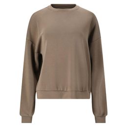 ENDURANCE ATHLECIA Athlecia Sweatshirt 'Jillnana' Damen Gr&ouml;&szlig;e XL dunkelbeige