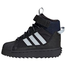 adidas originals Stiefel 'Superstar' Jungen Gr&ouml;&szlig;e 25 azur / dunkelblau / schwarz
