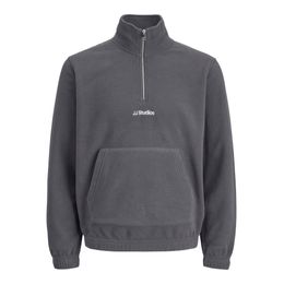 Jack & Jones Jack & Jones Sweatshirt Herren Gr&ouml;&szlig;e XS dunkelgrau / wei&szlig;