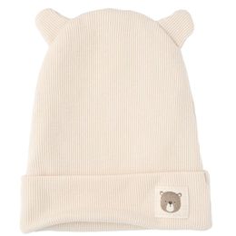 Topomini Baby Mütze mit Ohren-Applikation