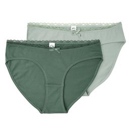 Gina Benotti 2 Damen Umstands-Slips mit Bio-Baumwolle