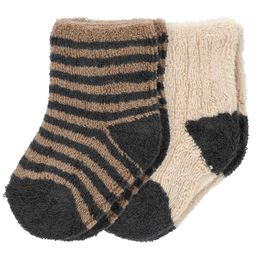 Topomini 2 Paar Newborn Socken mit Bio-Baumwolle