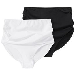 Gina Benotti 2 Damen Umstands-Slips im Basic-Look