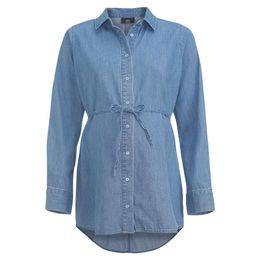 Gina Damen Umstandsbluse mit Bindeband