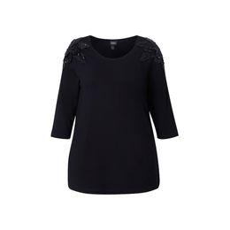 Ulla Popken Shirt female Black size 58-60
