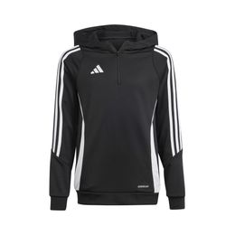 adidas Performance Sportsweatshirt 'Tiro 24' Jungen Gr&ouml;&szlig;e 152 schwarz / wei&szlig;