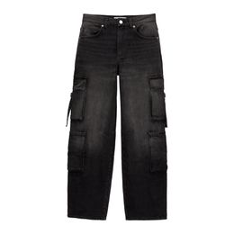 Pull&Bear Pull&bear Jeans Damen Gr&ouml;&szlig;e 30/31 black denim