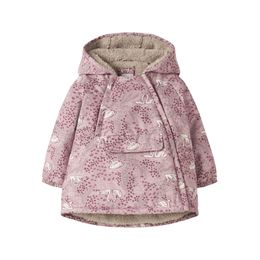name it Funktionsjacke 'NBFSNOW05' Gr&ouml;&szlig;e 56 pastellgr&uuml;n / rosa / dunkelpink / wei&szlig;