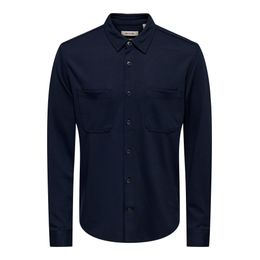 Only & Sons Only & Sons Hemd 'ONSMark' Herren Gr&ouml;&szlig;e XL dunkelblau