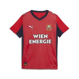 Puma Trikot 'SK Rapid Wien 25/26' Jungen Gr&ouml;&szlig;e 98 rot / schwarz / wei&szlig;