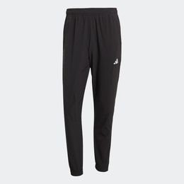adidas Sportswear Sporthose Herren Gr&ouml;&szlig;e M silbergrau / schwarz