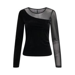 Only Shirt 'ONLSMOOTH' Damen Gr&ouml;&szlig;e XL schwarz