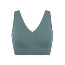 Schiesser Bustier ' Invisible Soft Padded ' Damen Gr&ouml;&szlig;e 80 gr&uuml;n