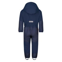 Trollkids Regenoverall "Bergen" in Dunkelblau - 51% | Größe 128 | Kinder-outdoor-jacken