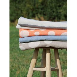 PPD Picknickdecke "Stripes" in Hellblau/ Creme - (L)200 x (B)140 cm - 27% | Damen-outdoor-ausruestung