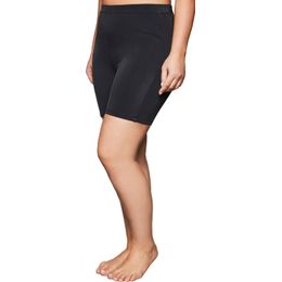 sheego Damen Badehose in Radler-L&auml;nge, mit Shaping-Effekt schwarz Gr&ouml;&szlig;e 42