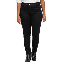 sheego Damen Skinny Jeans mit Bodyforming-Effekt black denim Gr&ouml;&szlig;e 26