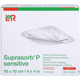 kohlpharma Suprasorb P sensitive PU-Schaumv.bor.lite 10x10cm 10 St