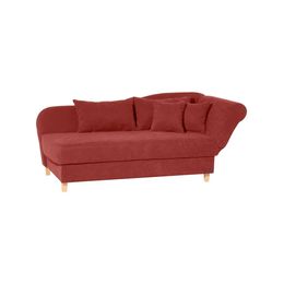 58 aufm Kessel RECAMIERE mit Armteil rechts klappbar Katia Buche/terracotta | Gr.: onesize