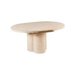 Beliani Esszimmertisch MORAINE in Braun - (W) 120 x (H) 76 x (L) 120 cm | Gr.: onesize