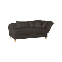 58 aufm Kessel RECAMIERE mit Armteil rechts klappbar Katia Flachgewebe Buche/sckoko | Gr.: onesize