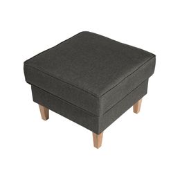 58 aufm Kessel HOCKER Karlen Bezug Flachgewebe Buche natur / anthrazit | Gr.: onesize