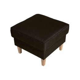 58 aufm Kessel HOCKER Karlen Bezug Flachgewebe Buche natur / braun | Gr.: onesize