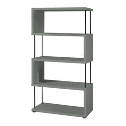 58 aufm Kessel REGAL Elga 66x33x126 Bücherregal Standregal pine green matt lack | Gr.: onesize