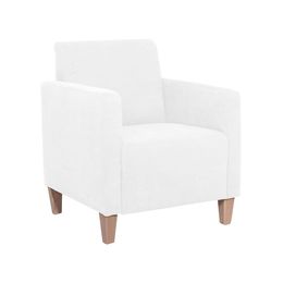 58 aufm Kessel SESSEL Karol Bezug Veloursstoff Buche natur / creme | Gr.: onesize