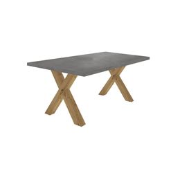 58 aufm Kessel ESSZIMMERTISCH Eike 2 200 x 100 x 75 Esstisch Asteiche/Graphit | Gr.: onesize