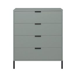 58 aufm Kessel KOMMODE Erna 81x45x102 Pinie Green matt Lack | Gr.: onesize