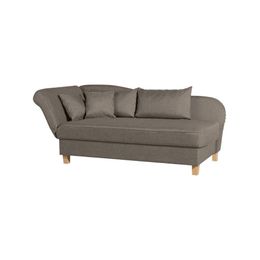 58 aufm Kessel RECAMIERE mit Armteil links klappbar Katia Flachgewebe Buche/sahara | Gr.: onesize
