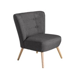 58 aufm Kessel SESSEL Kassi Bezug Flachgewebe Buche natur / anthrazit | Gr.: onesize