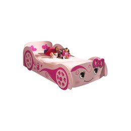 58 aufm Kessel AUTOBETT Kalotina 213x68x101 aus MDF in Rosa | Gr.: onesize