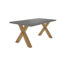 58 aufm Kessel ESSTISCH ausziehbar Eike 1 140 x 90 x 75 Esszimmertisch Asteiche/Graphit | Gr.: onesize