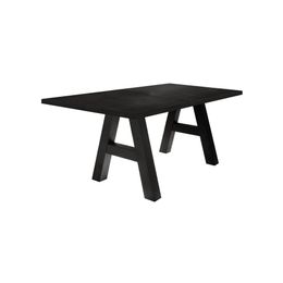 58 aufm Kessel ESSTISCH ausziehbar Elia 7 160 x 90 x 75 Esszimmertisch Schwarzstahl | Gr.: onesize